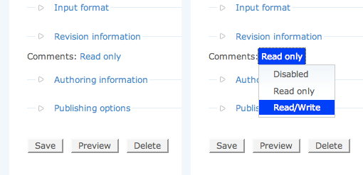 Proposed Solutions to Shortening the Node Add/Edit Form | Drupal Groups